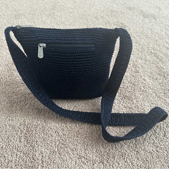 The Sak | Bags | The Sak Navy Blue Mini Crochet Handbag | Poshmark